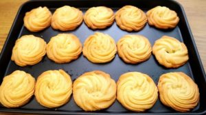 Recipe For Butter Piped Cookies