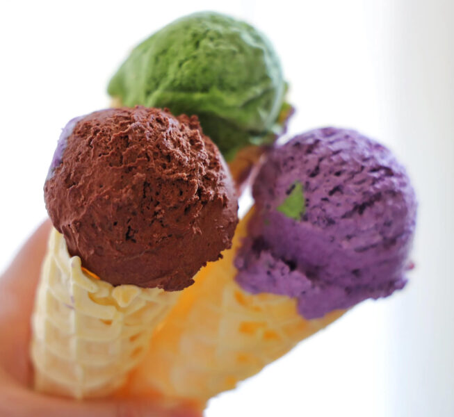 Recipe For Three Color Ice Cream