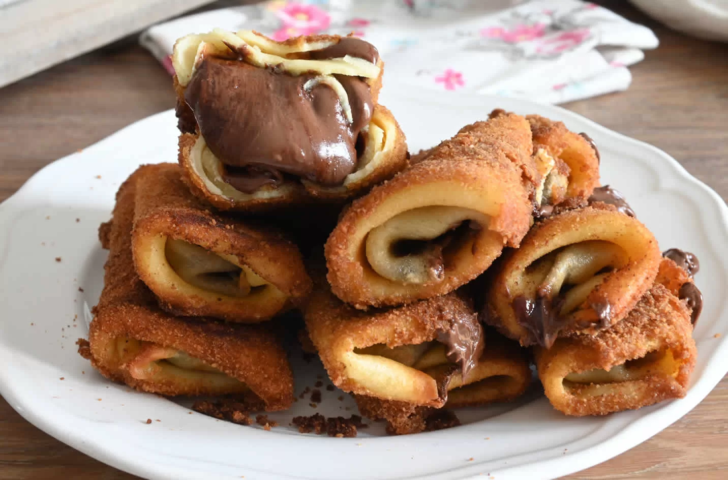 Recipe For Crispy Nutella Rolls